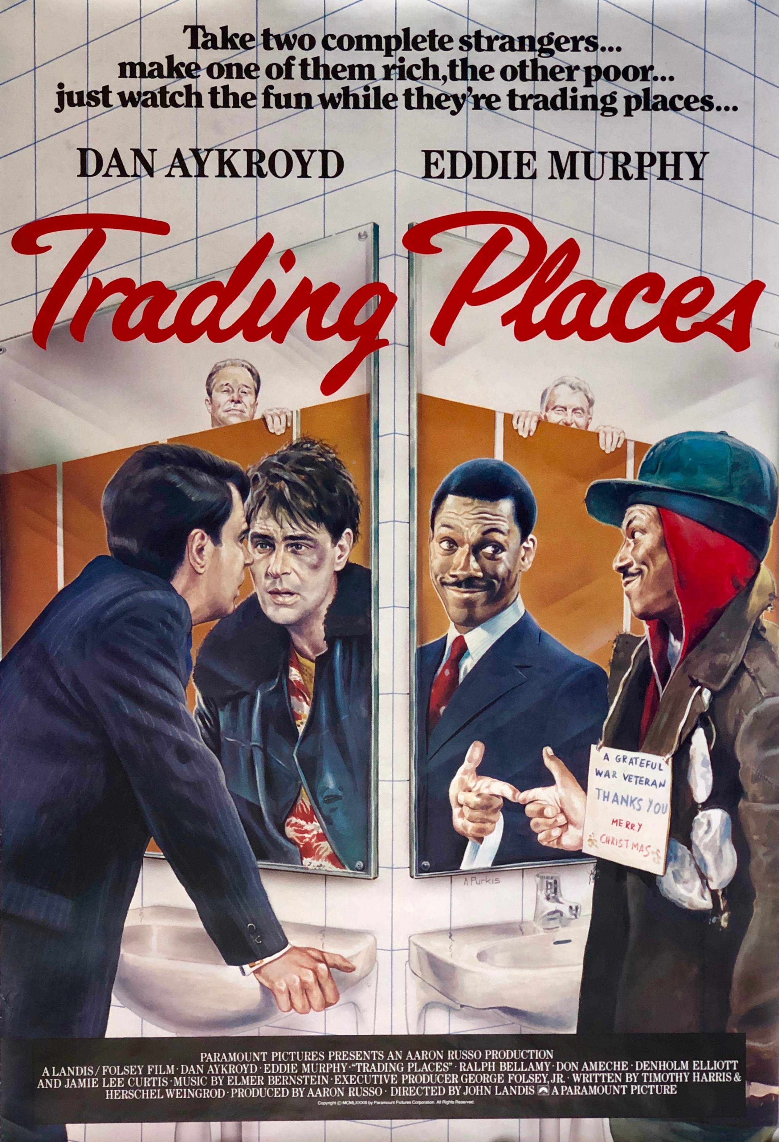 Trading Places: Blu-ray Vs. NBC TV Version - Bootleg Comparisons